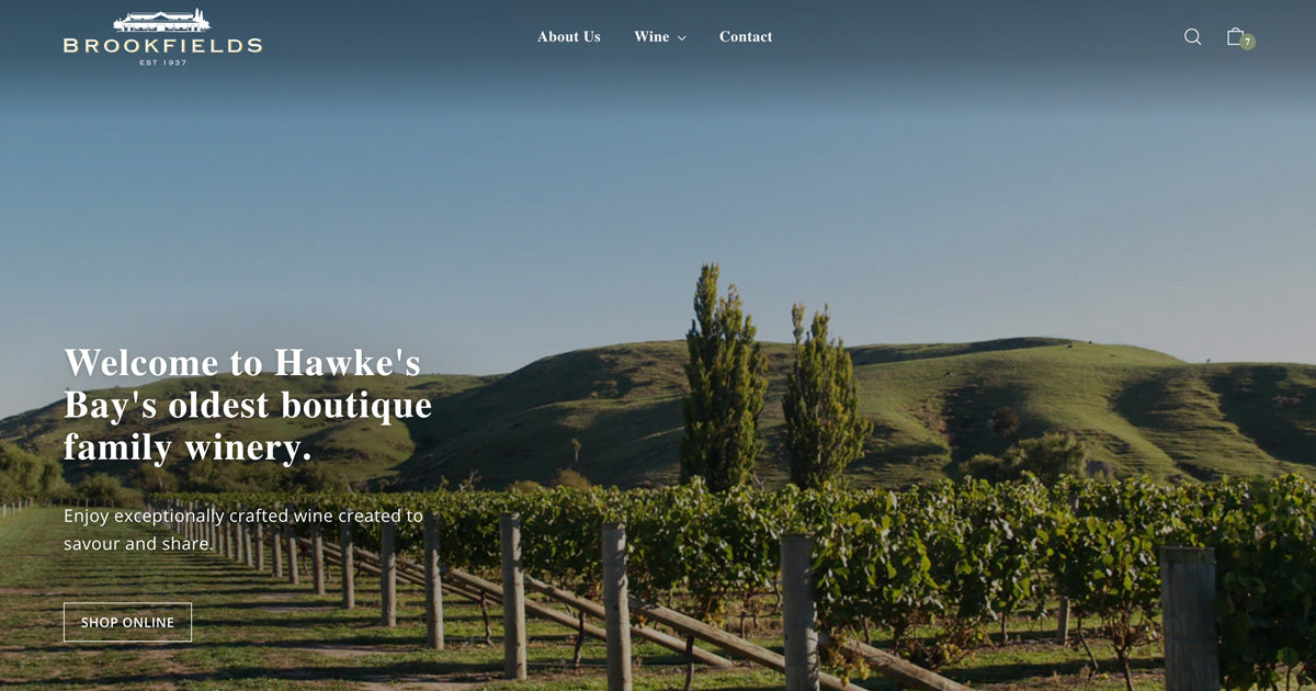Welcome to Brookfields Vineyards - Hawke's Bay